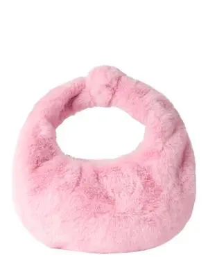 RACHEL RILEY Faux Fur Handbag - Pink