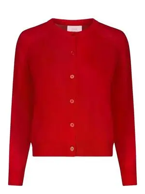 Loulou De Saison Kita Buttoned Cardigan - Red