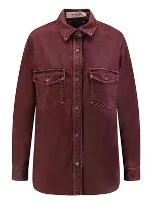 GOLDEN GOOSE Button-closure Shirt - Red