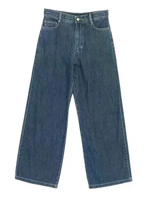 Max Mara Zeus Wide Leg Jeans - Blue