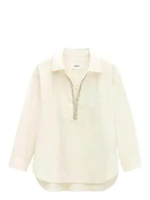 Ba&sh Embellished Shirt - Neutrals