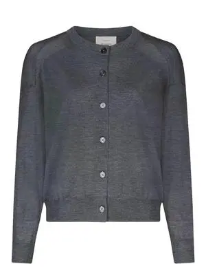 Loulou De Saison Kita Buttoned Cardigan - Grey
