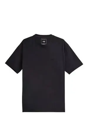 Y3 Logo-detail T-shirt - Black