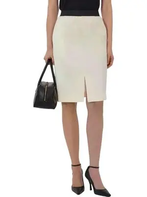 Loulou De Saison Lima Elasticated-waist Skirt - Neutrals