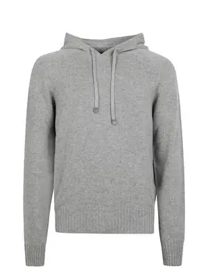 TOM FORD Hooded Seamless Hoodie - Grey