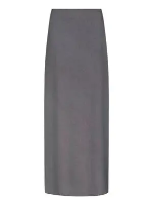 Loulou De Saison Samos Lds Vent Maxi Skirt - Grey