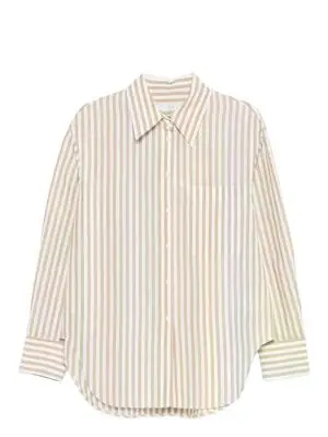 IRO PARIS Azaloa Striped Shirt - White