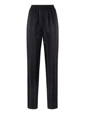 Elisabetta Franchi Striped Trousers - Black