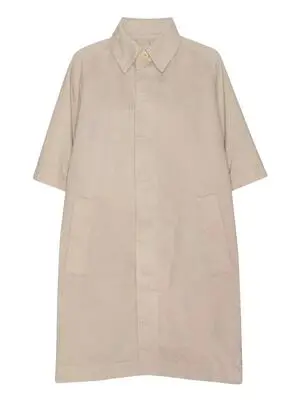 Henrik Vibskov Button Short-sleeve Coat - Neutrals
