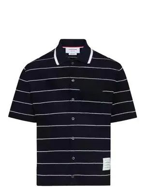 THOM BROWNE Stripepattern Short-sleeve Shirt