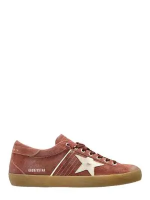 GOLDEN GOOSE Star Appliqué Sneakers - Brown