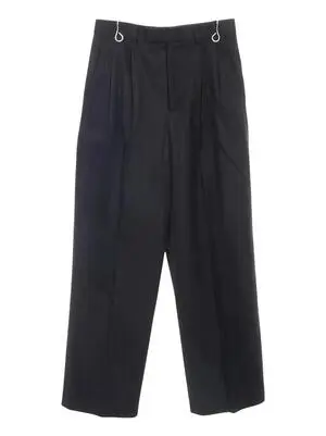 Celine 2000s Wool Trousers - Black