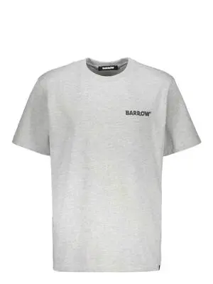 BARROW Logo-detail Short-sleeve T-shirt - Grey