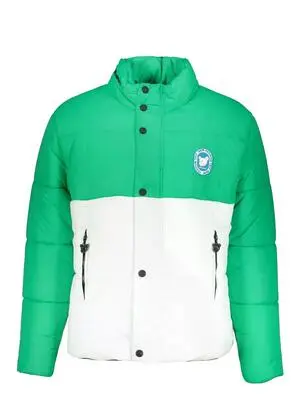 INBETWEENERS Padded Button Jacket - Green
