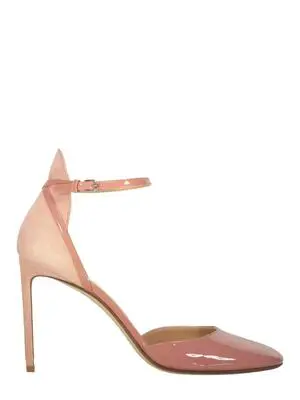 FRANCESCO RUSSO Ankle-strap Stiletto Pumps - Pink