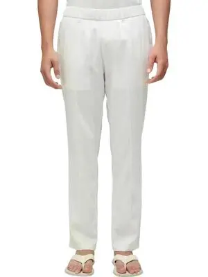 OSKLEN Elasticated-waist Trousers - White