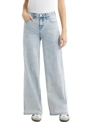 1822 DENIM High Waist Wide Leg Jeans