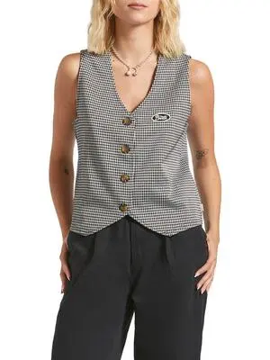 BRIXTON Houndstooth Leisure Vest