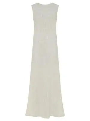 GABRIELA HEARST Carling Maxi Dress In Plisse Silk