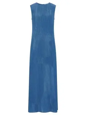 GABRIELA HEARST Carling Maxi Dress In Plisse Silk