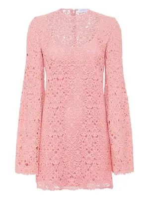 Gabriela Hearst Archie Mini Dress - Rosa