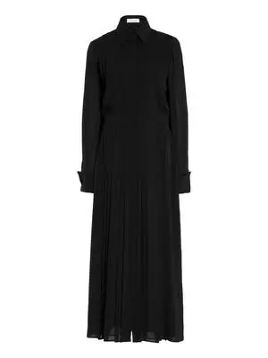 Gabriela Hearst Delphine Maxi Shirtdress - Black