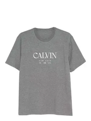 Calvin Klein Logo-print T-shirt - Grey