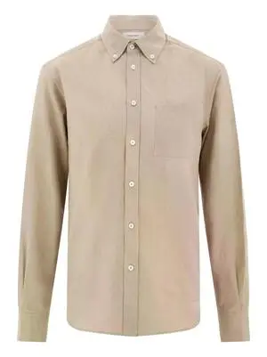 SALVATORE FERRAGAMO Monogram Button-down Shirt