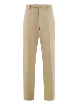 FERRAGAMO Belted Crease Chinos - Neutrals