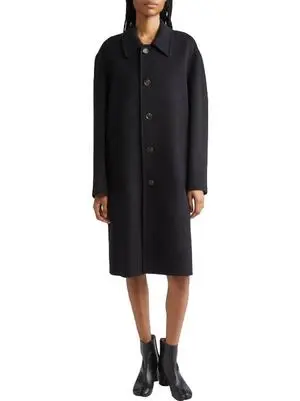 MAISON MARGIELA Wool Double-face Coat - Black