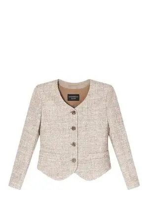 EMPORIO ARMANI Tweed Jacket