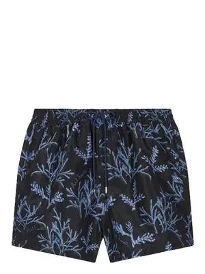 Paul Smith Printed Swim Shorts - Black