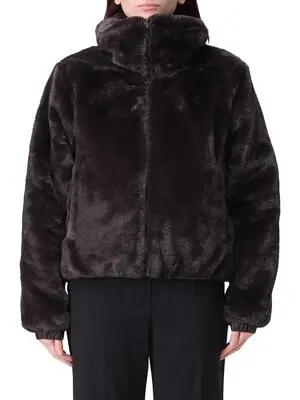 SAVE THE DUCK Fur Coat - Brown