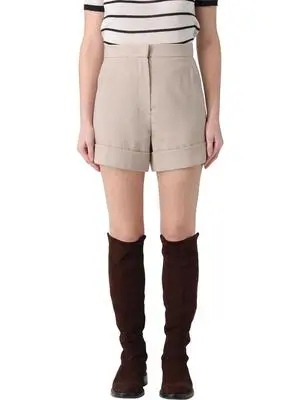 Max Mara High-waisted Shorts - Sand