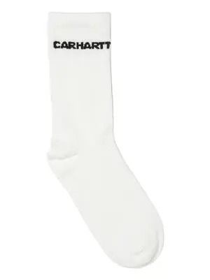 Carhartt Work In Progress Crew Socks - White