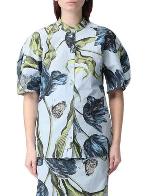 Erdem Printed Shirt Blue