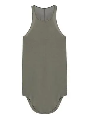 Rick Owens Basic Rib Tank - Green