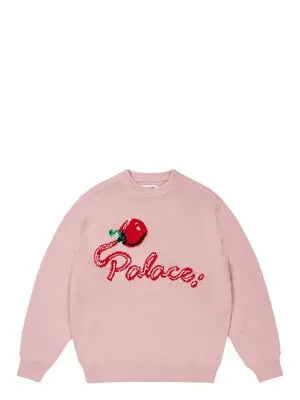 PALACE Tommy Knit - Pink