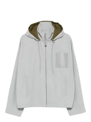 Loewe Cotton Hooded Jacket - Grey