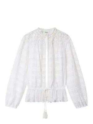 MARANT ETOILE Cotton Polly Blouse
