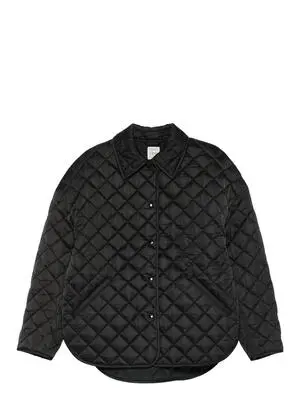 TOTEME Quilted Nylon Jacket - Black