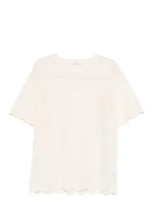 Ermanno Scervino Embroidered T-shirt - White