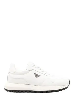Emporio Armani Logo Sneakers - White