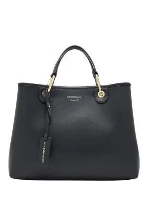 Emporio Armani Myea Medium Shopping Bag - Black