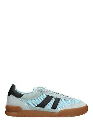Steve Madden Verdict Suede Trainers - Pale Blue