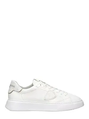 Philippe Model Temple Round-toe Sneakers - White