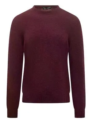 FILIPPO DE LAURENTIIS Crew-neck Sweater - Red