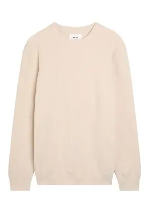 Nn07 Ribbed Knit Jumper - Ivory