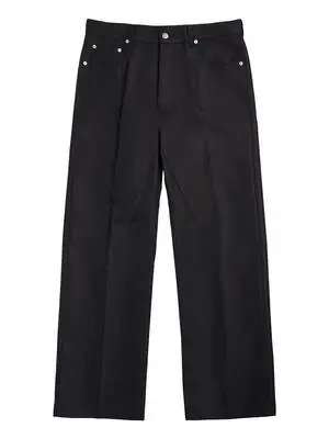 Rick Owens Geth Straight Leg Jeans - Black