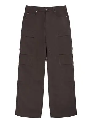 Rick Owens Geth Cargo Trousers - Brown